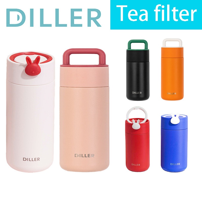 Diller SUS316 Vacuum Thermos Flask Insulated Water Bottle Coffee Travel ...