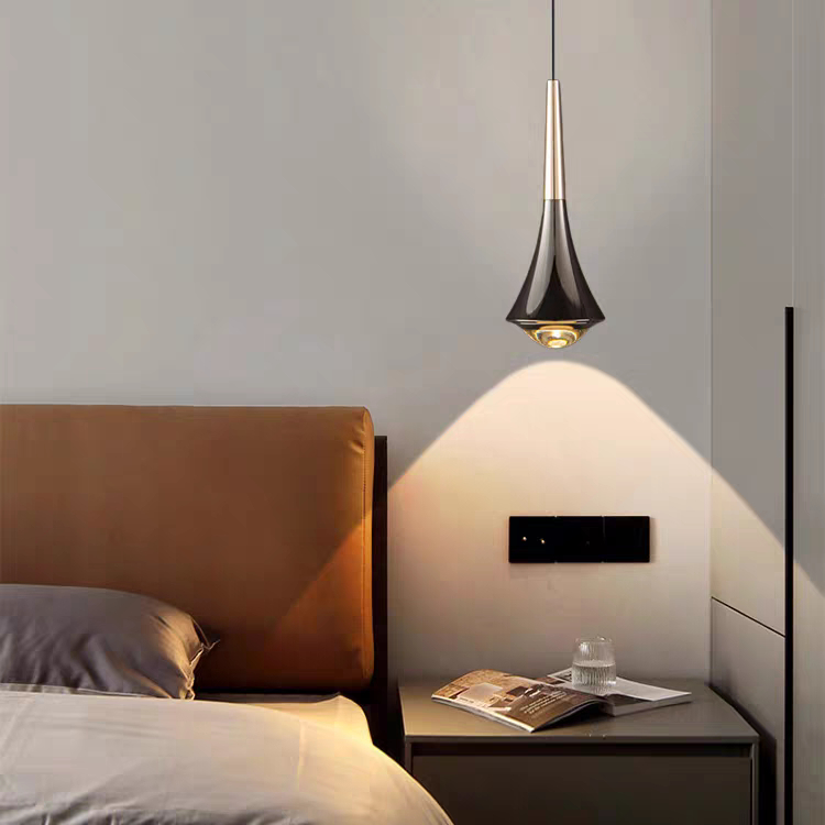 Modern Led Pendant Light Bedside Bar Dining Table Height adjustable ...