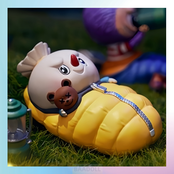 Labubu Monsters Camping Series Popmart Optional style Box Figure Gift ...