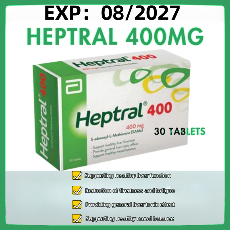 Lowest price Singapore spot Heptral 400mg 30 tablets | Expiration date ...