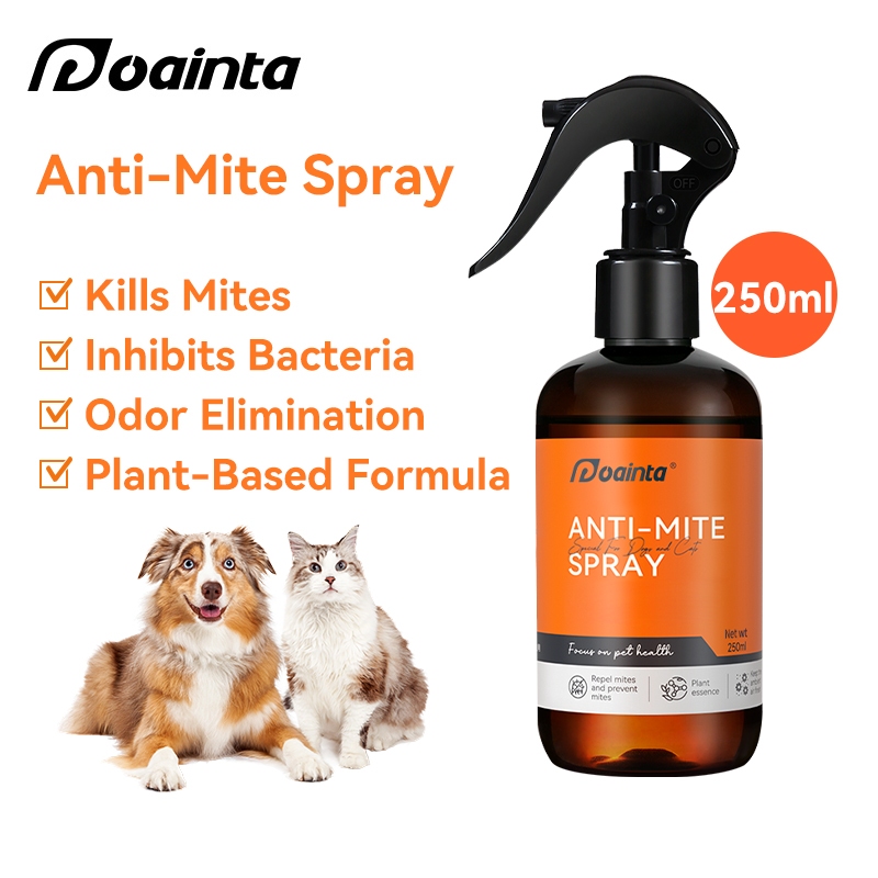 PUAINTA Mite Remover Spray For Dogs and Cats Antibacterial Spray Odor ...