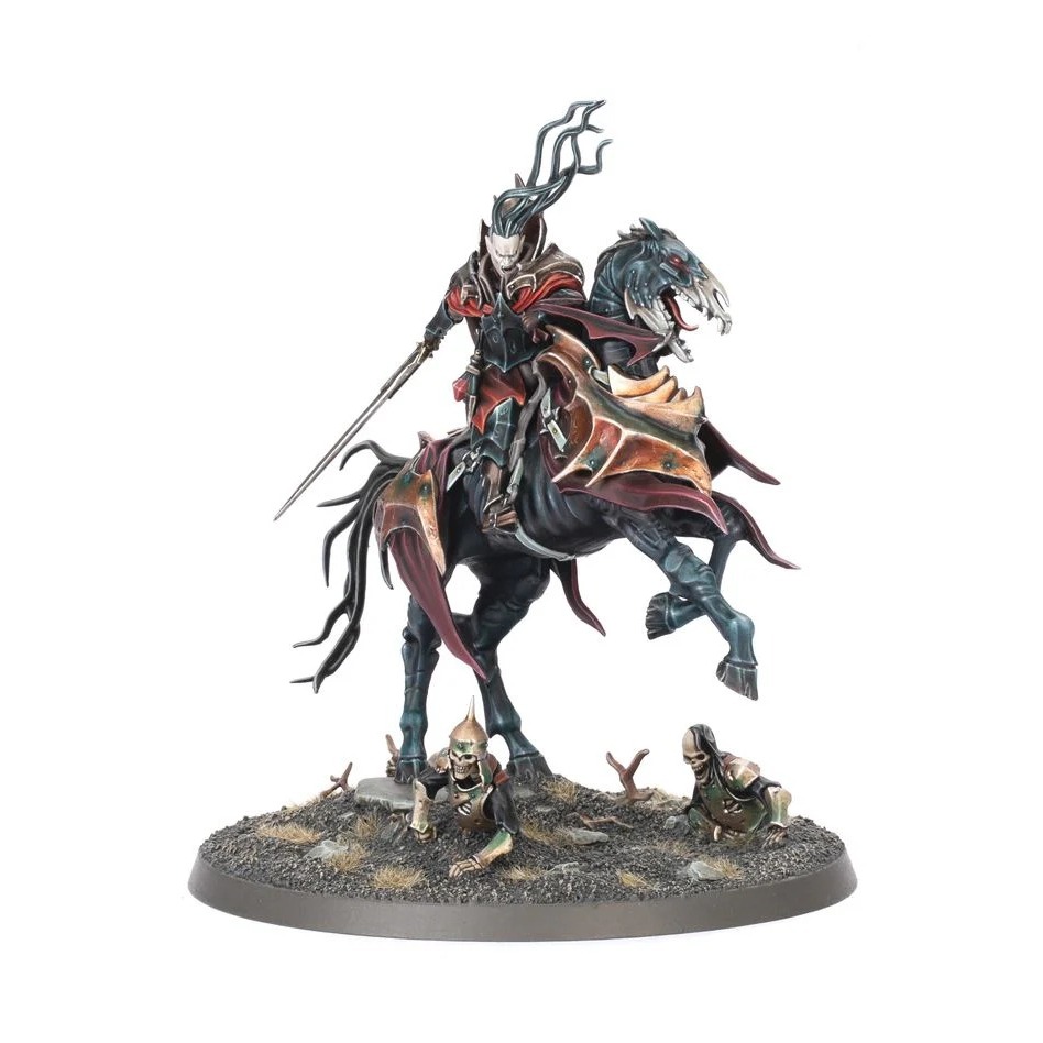 resin recast AOS Vampire Lord on Nightmare Steed (unassembled ...