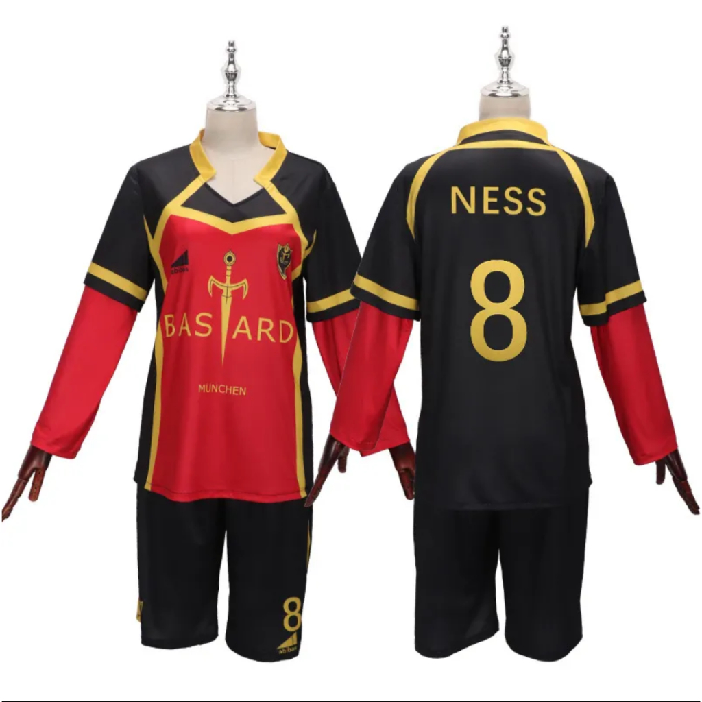 alexis ness cosplay ness cosplay ness blue lock ness costume full set ...