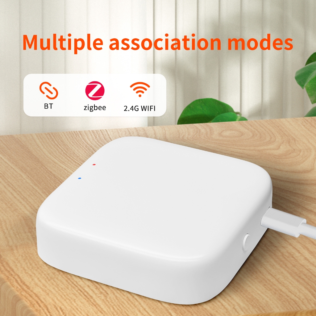 Tuya Smart Multi Mode Gateway ZigBee Bluetooth Hub Wireless Smart Life ...