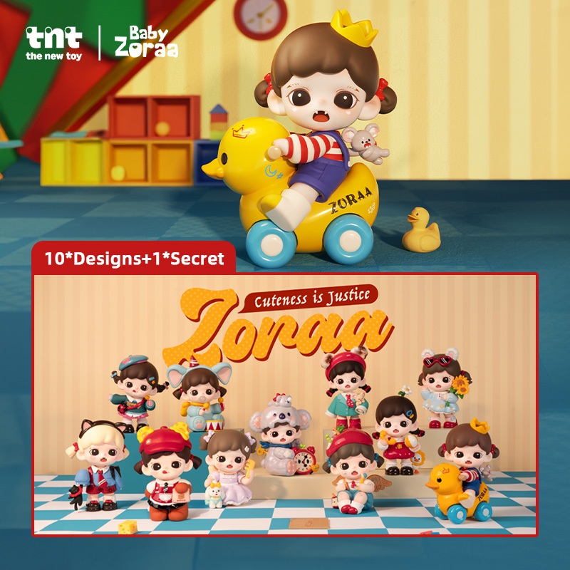 TNTSPACE Zoraa Cuteness is Justice Series Figure Single Box | Shopee ...