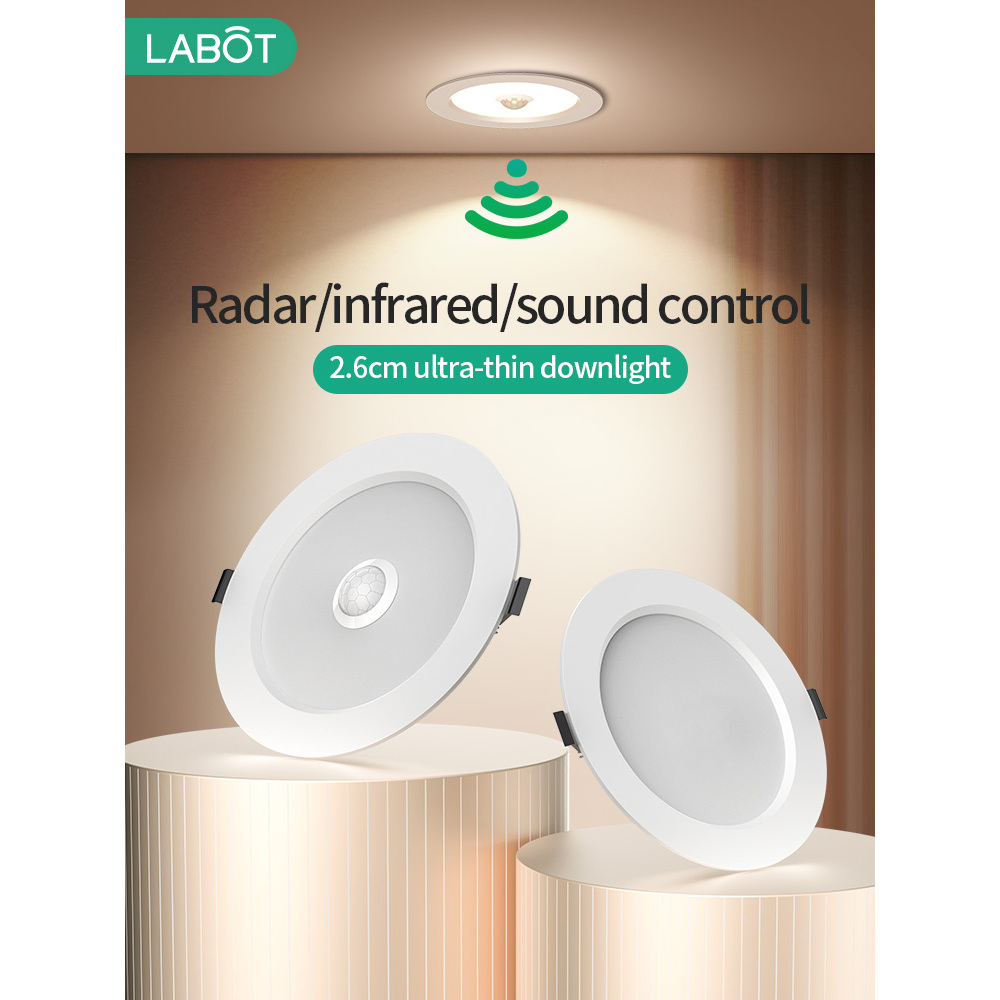 Radar Induction Downlight Ultra Thin Induction Light Led Intelligent ...