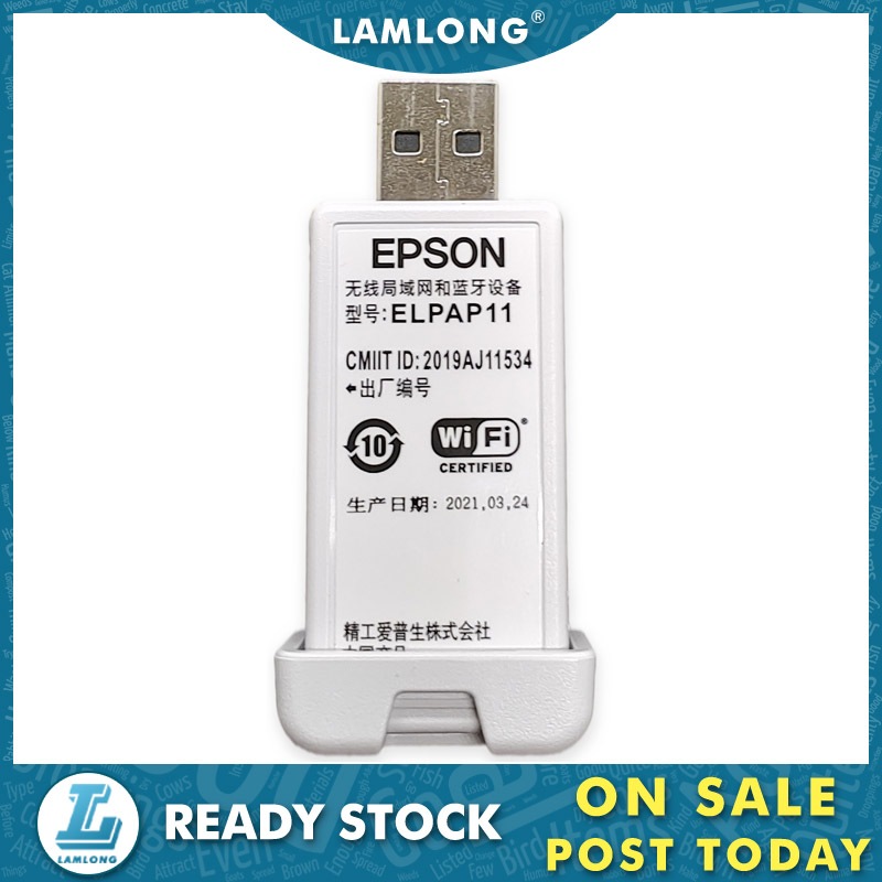 ELPAP11/V12H005A02 Wireless LAN Card USB Wi-Fi Adapter DONGLE Module ...