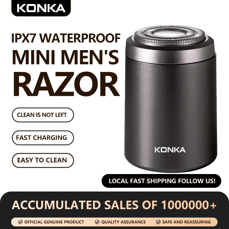 KONKA NEW UPGRADE KS MINI8 RAZOR IPX7 Waterproof Shaver | Shopee Malaysia