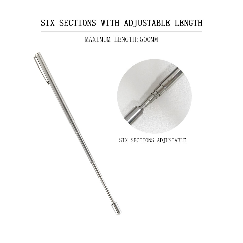 Optometry Baton Telescopic Stick Vision Measuring Stick 6-section ...