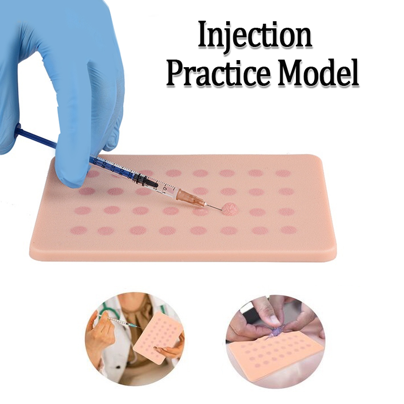 Silicone Injection Practice Pad Skin Test Training Module Realistic ...