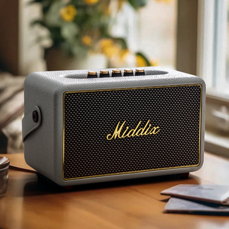 Middix Outdoor Portable Bluetooth Speaker with Built-in Battery AUX ...