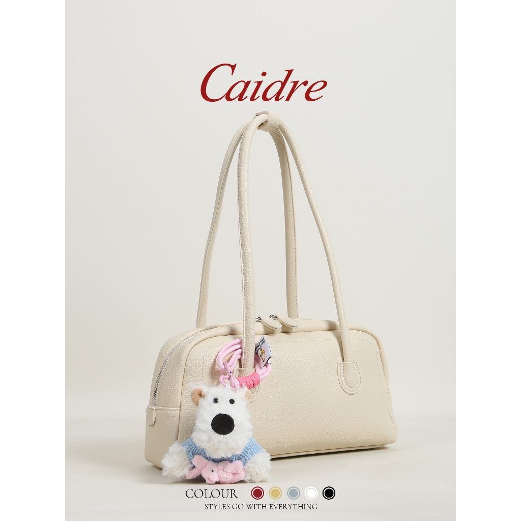 Caidre Commuter Bowling Bag Female Portable Baguette Bag Shoulder ...
