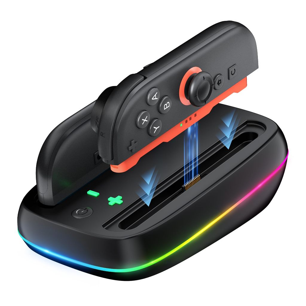 Controller Charging Dock for Nintendo Switch 2 Joy Con Charger Station ...