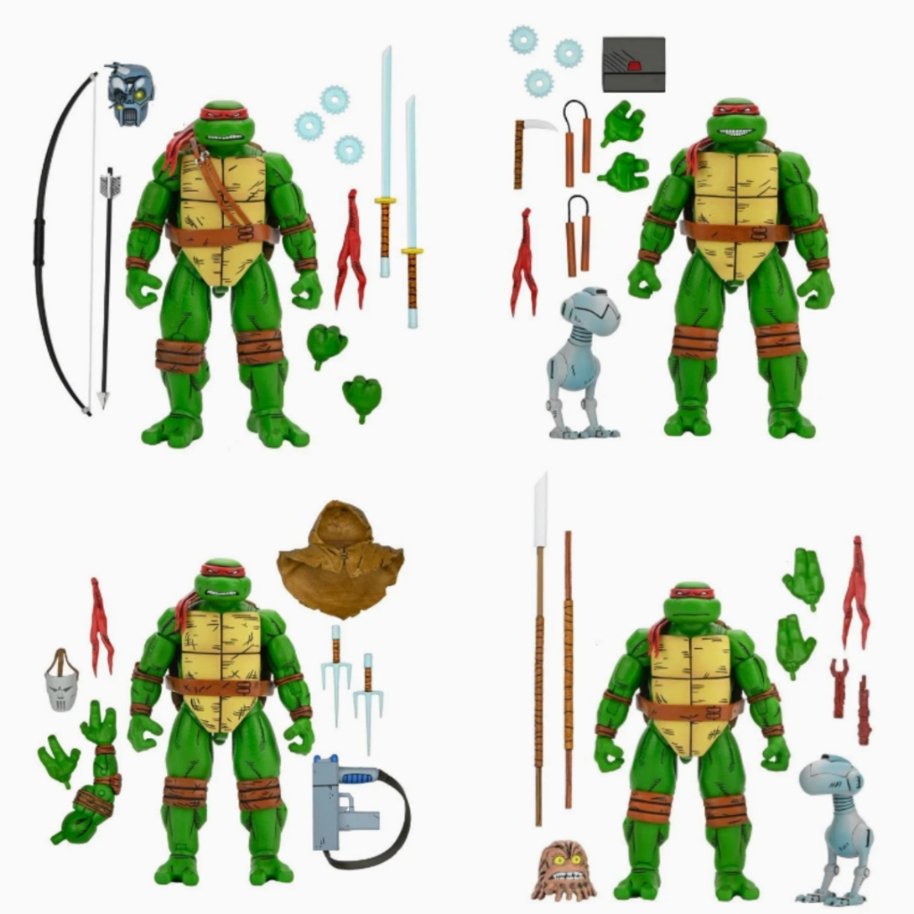 NECA Teenage Mutant Ninja Turtles 1/12 Phantom Comic Edition Action ...