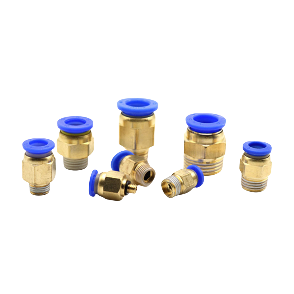 All-copper pneumatic quick-insert air pipe connector PC8-02 thread ...