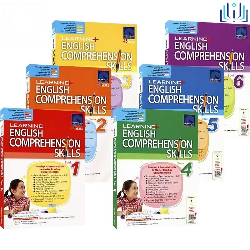 English “SAP Learning English Comprehension Skills Level 1/2/3/4/5/6 ...