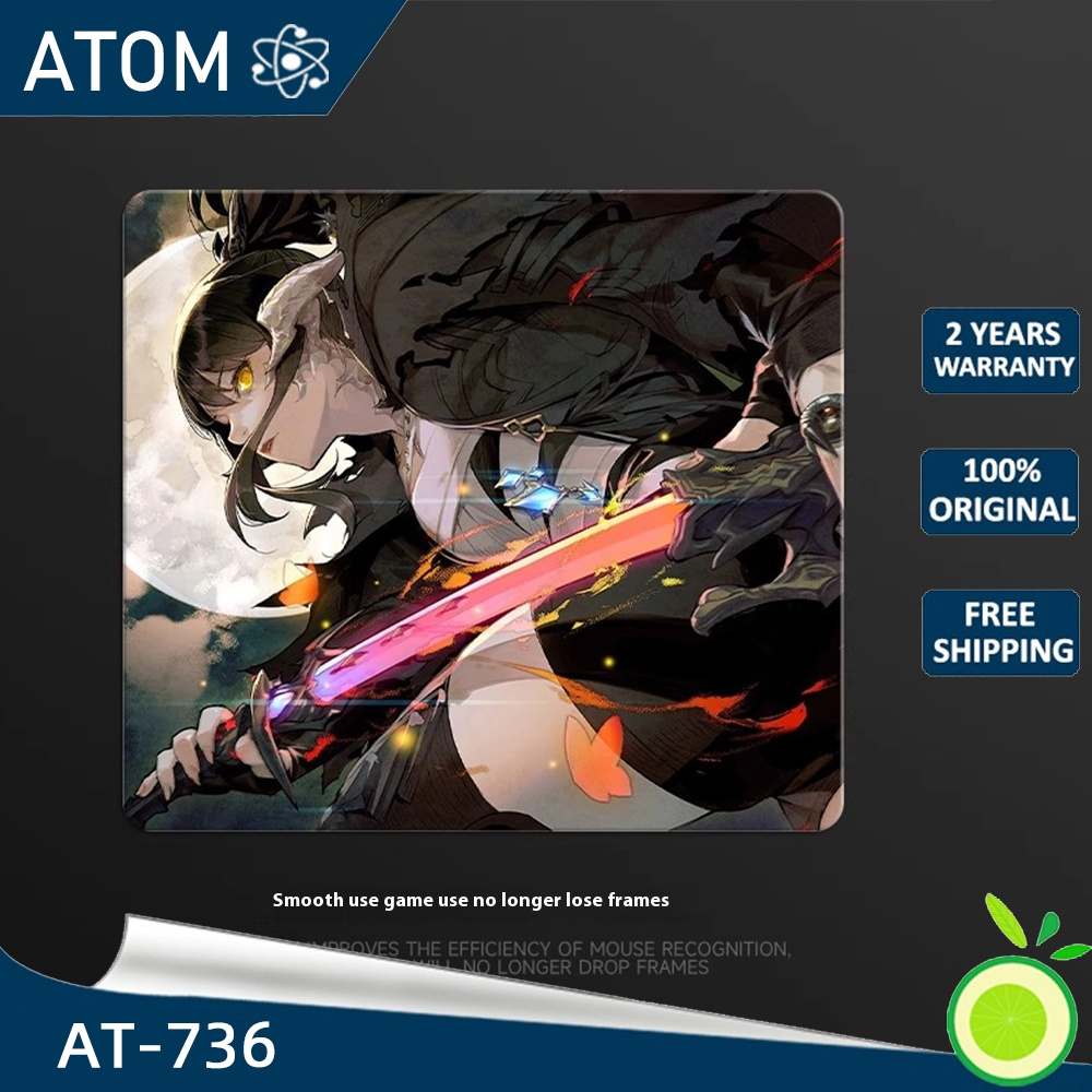 ATOM AT-736 Adam Photovoltaic Glass Mouse Pad Tempered Upgrade Smooth ...