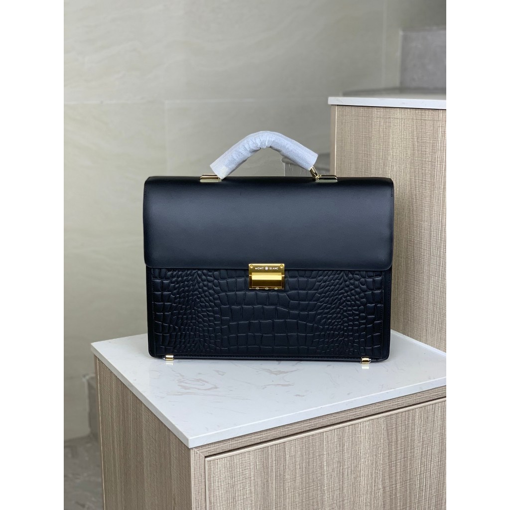 2025 New Style Briefcase 9807-5 Black Briefcase (You Can Set Your Own ...