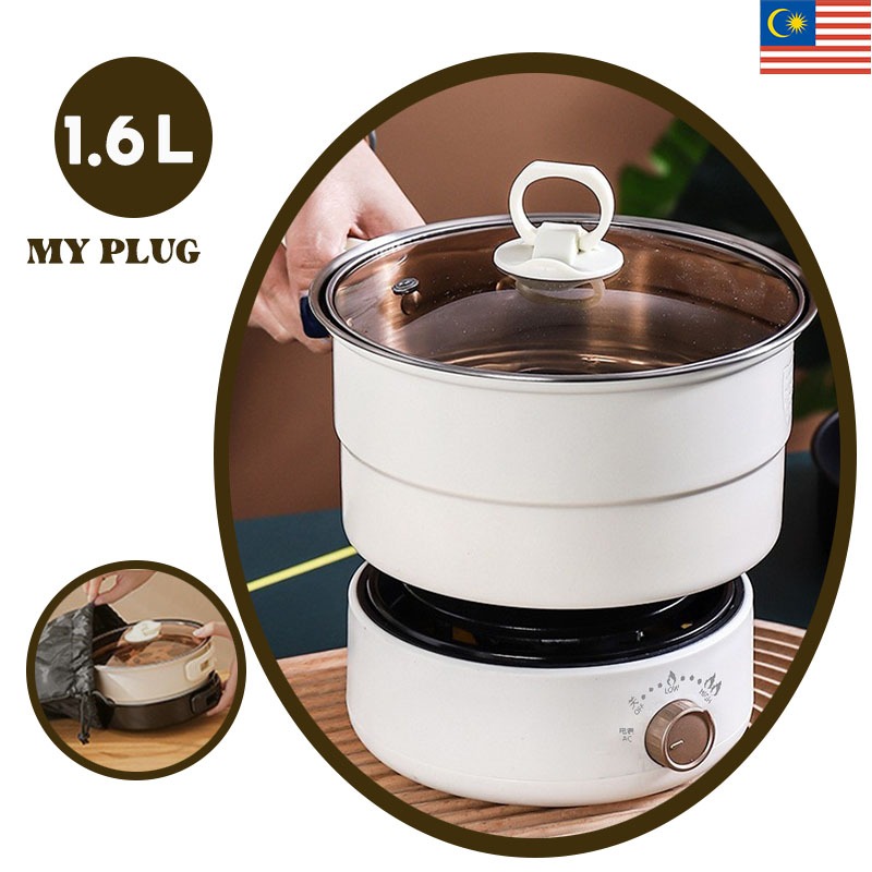 Periuk Masak 1.6L Camping Cookware Kit Fold Camping Cooking Set ...