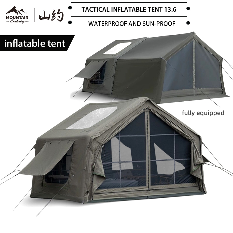 Mountain Inflatable Tent Family Tent Luxury Tent Large Space Tactical ...