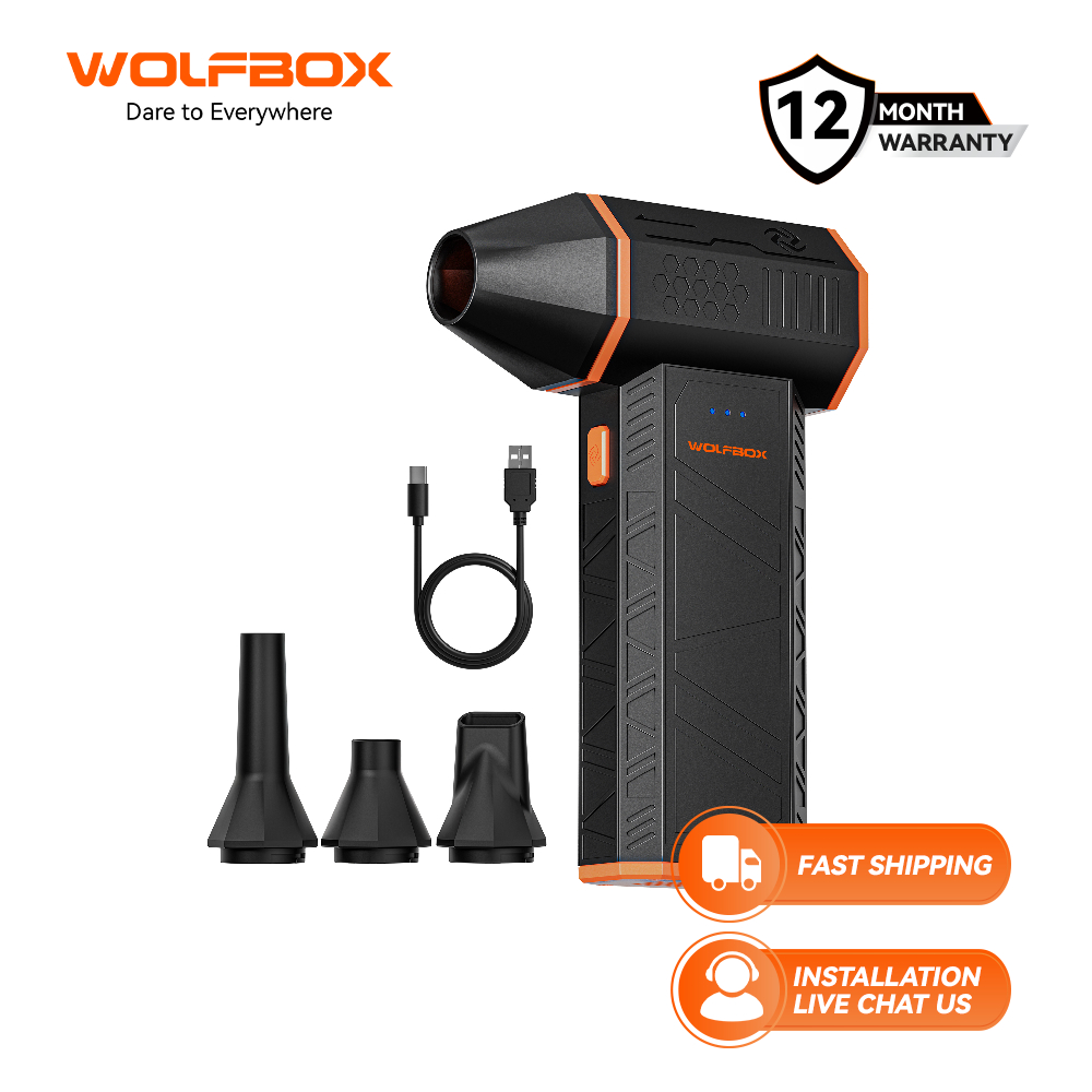 WOLFBOX MF50 Electric air Duster 110000RPM Brushless 3 Speed Turbo Fan Jet Fan | Shopee Malaysia
