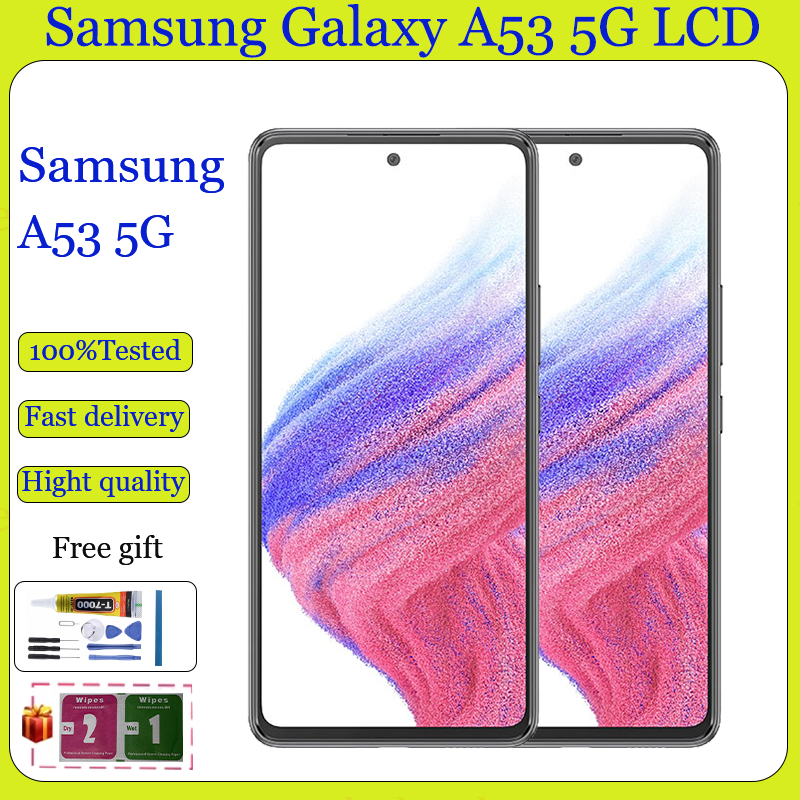 Original AMOLED Samsung Galaxy A53 5G LCD Display Touch Screen With ...
