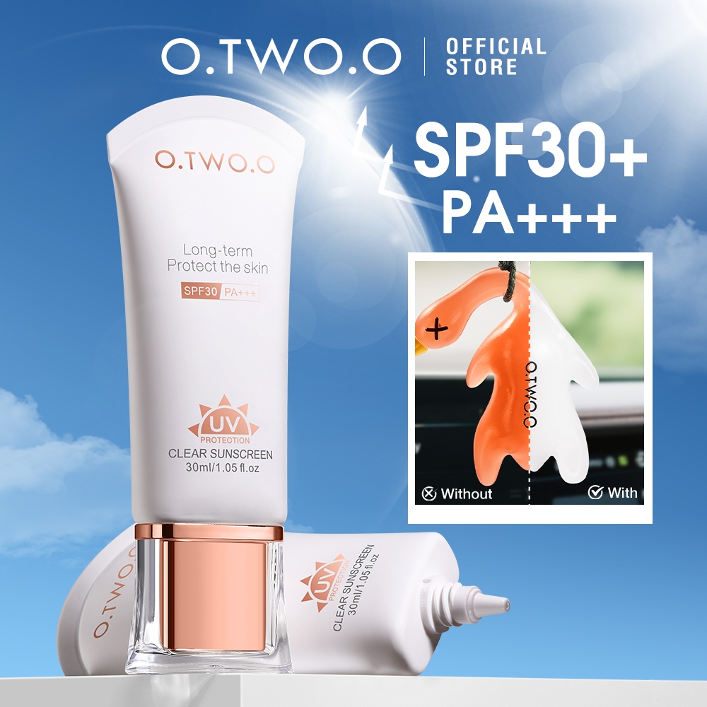O.TWO.O Sunscreen SPF30+ PA+++ UV Protection 7.5H Lasting Oil Control ...