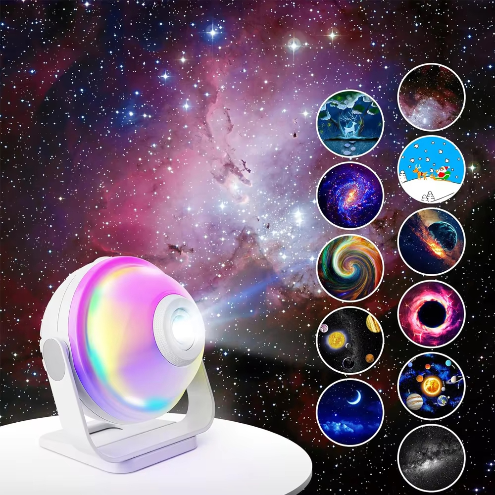 Galaxy Projector Lights Planetarium Star Realistic Sky Night Light with ...