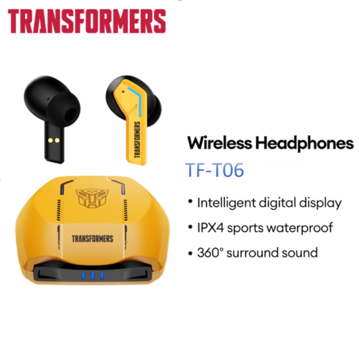 Transformers TF-T06 Wireless Earphone Bluetooth Earphone Hd Call ...