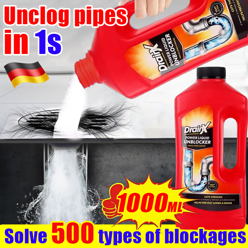 or stubborn blockage Qns Drain clog remover Drainage pipe declogger ...