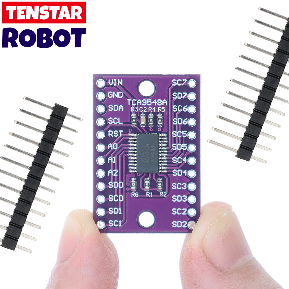 TENSTAR 1pcs TCA9548 8-Channel I2C Switch Module with Reset TCA9548A 1 ...
