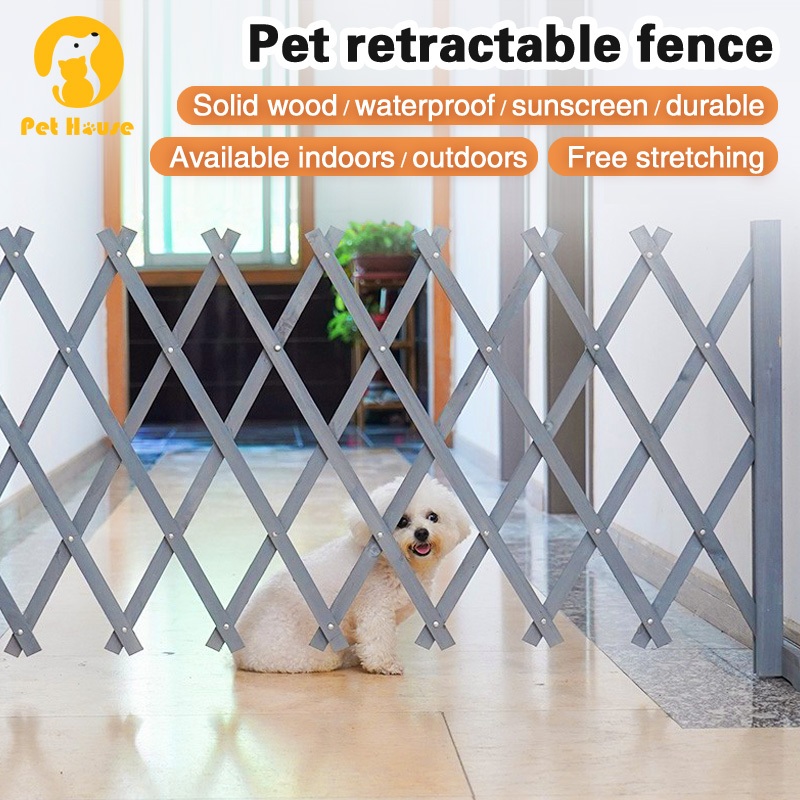 Pet fence, dog fence, retractable fence, pet supplies | Shopee Malaysia