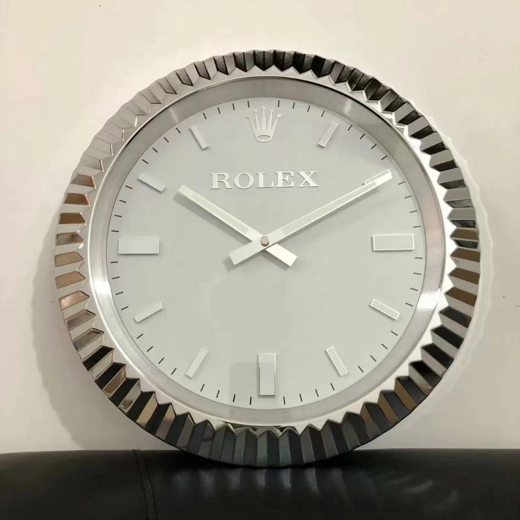 ROLEX premium wall clock Datejust Stainless Steel / Glow in The Dark ...