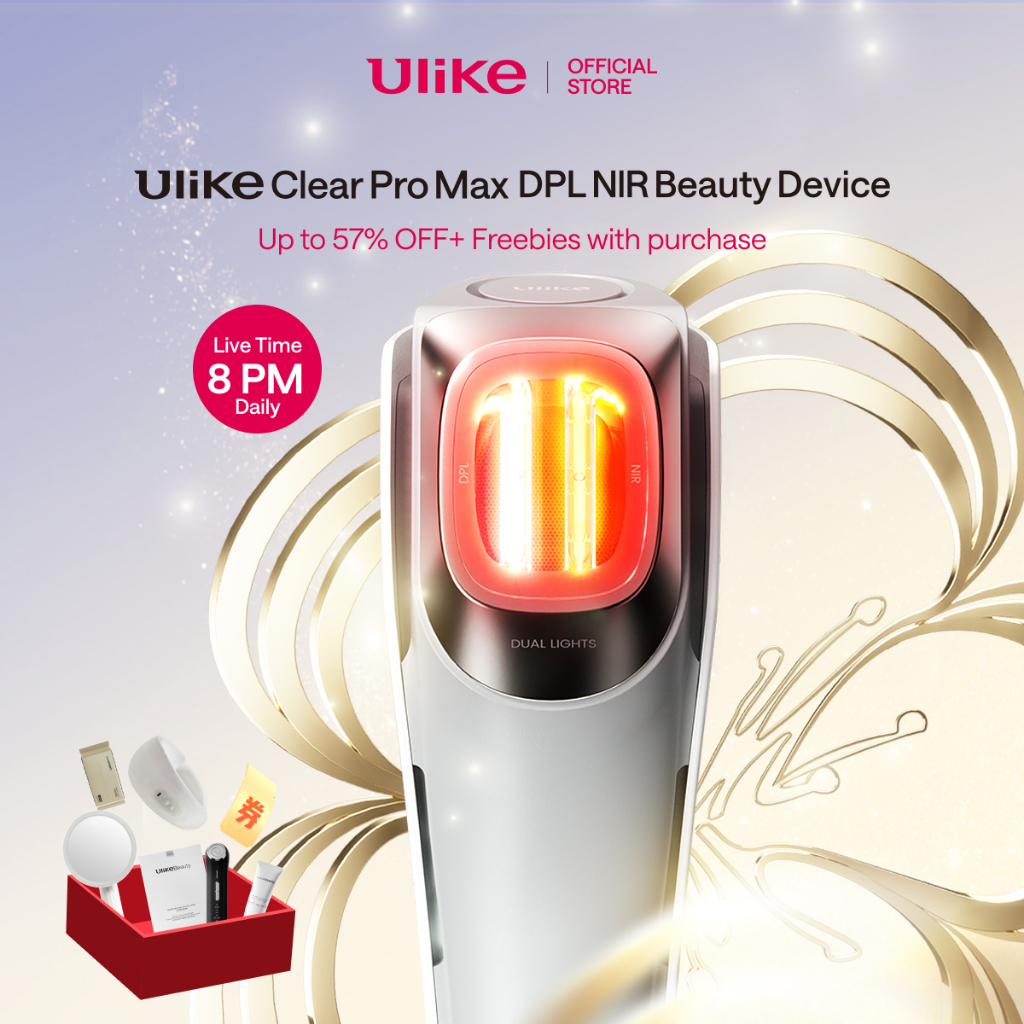 [LIVE]Ulike Clear Pro DPL NRI Beauty Device | Shopee Malaysia
