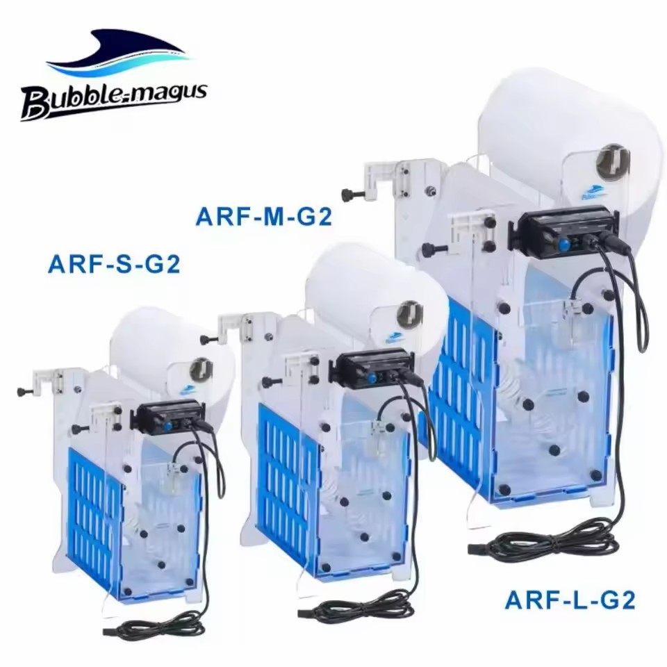 Bubble Magus ARF G2 Automatic Roller Filter Aquarium Fish Tank Auto ...