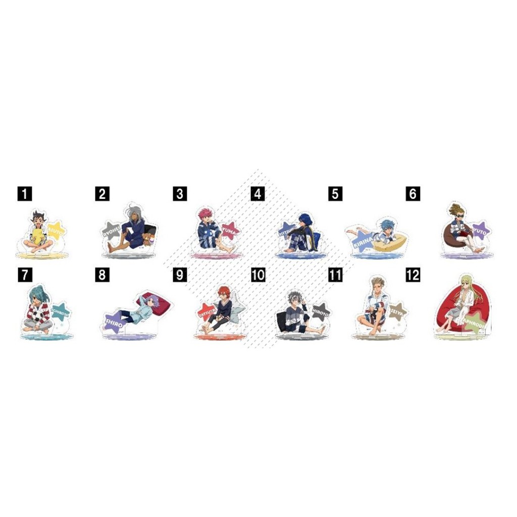 Inazuma Eleven Acrylic Stand Collection - Ryoma Nishikage Asuto Inamori ...