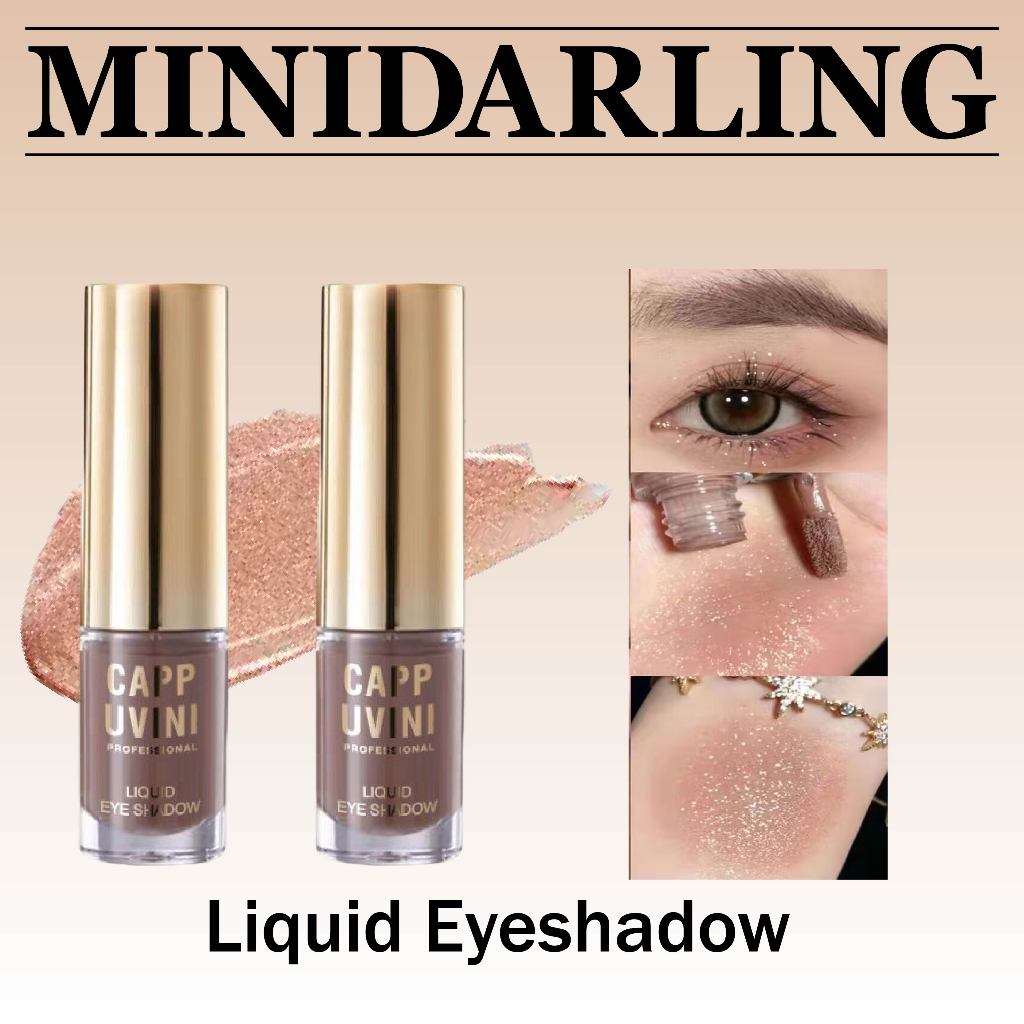 Cappuvini®液体眼影 Liquid Eyeshadow Shimmer & Matte Long Lasting Quick Dry ...