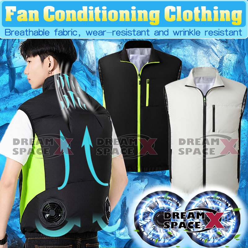 Summer new outdoor work air conditioning suit cooling Clothing jacket ...
