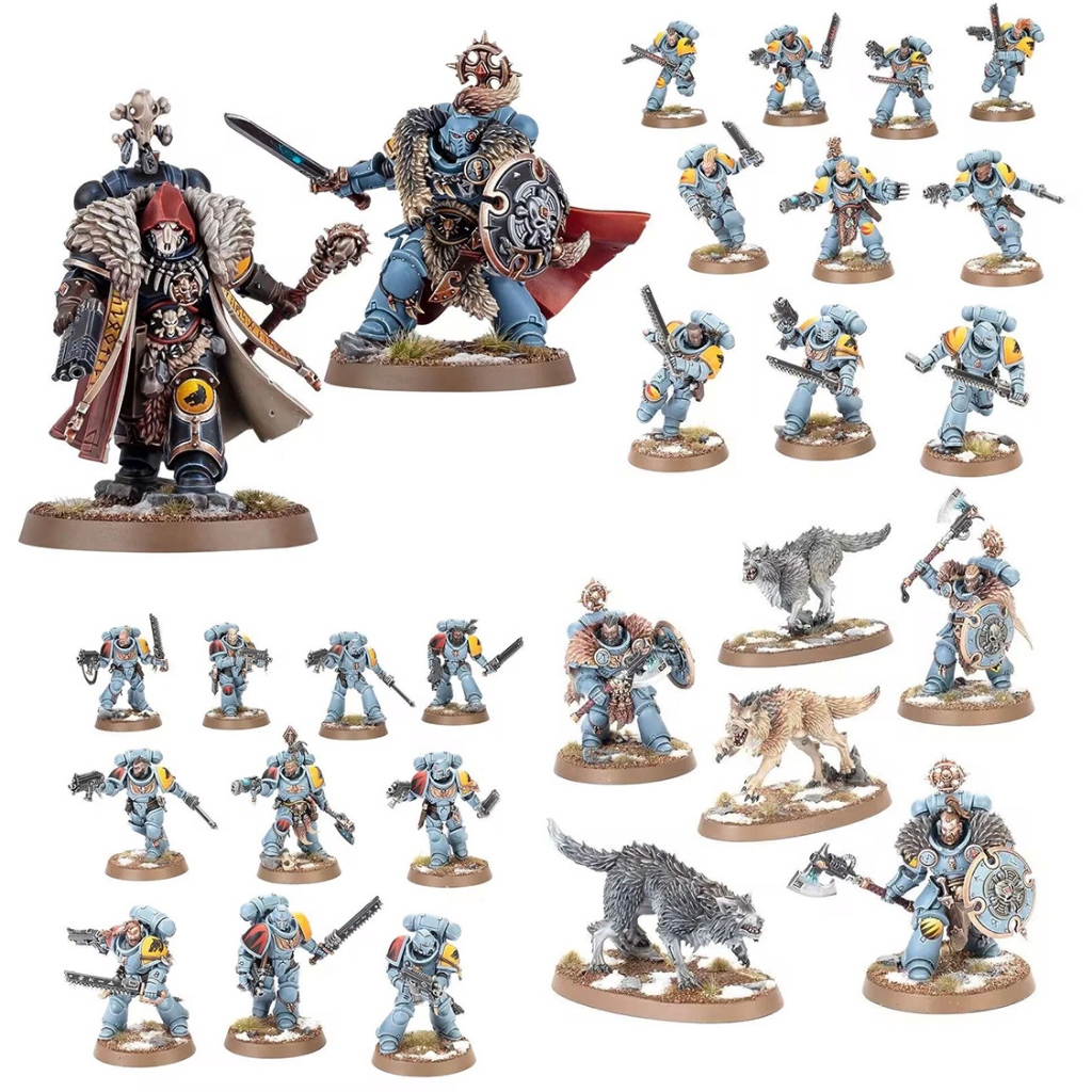 resin recast 40K Space Wolves new arrival (unassembled, unpainted ...