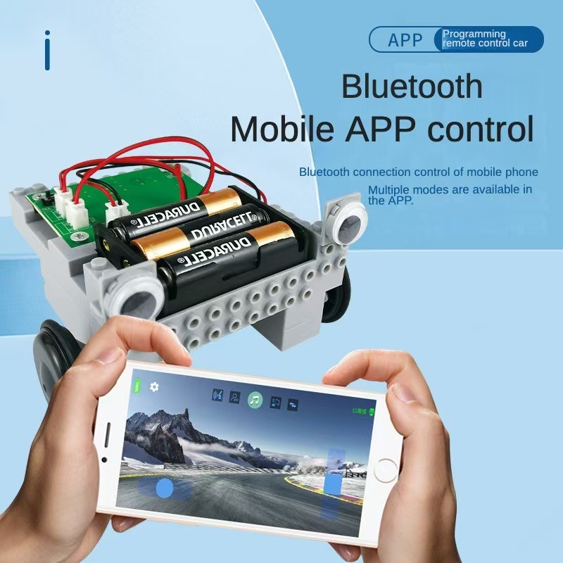 In Stock W&F STEM Toy Coding Car Kit App Programming Robot & Science ...