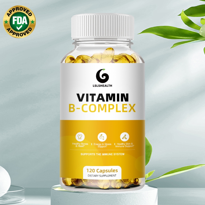 Vitamin B Complex 120 Capsules High Quality Vitamin B Complex | B6, B12 ...