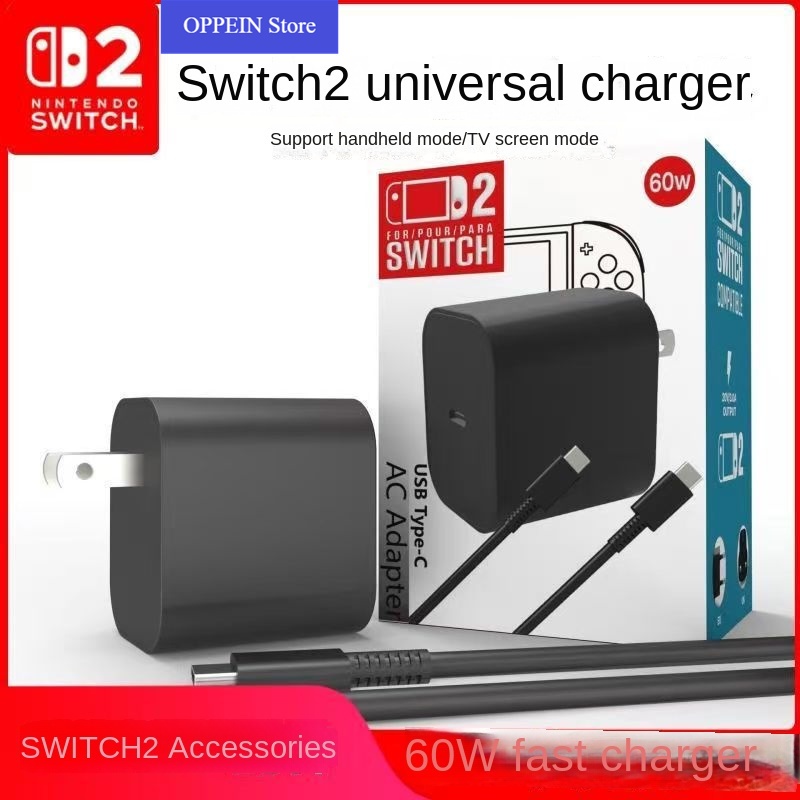 For Nintendo Switch AC Adapter Charger Support OLED/V2/Lite/NS2 Type-C Fast Charge | Shopee Malaysia