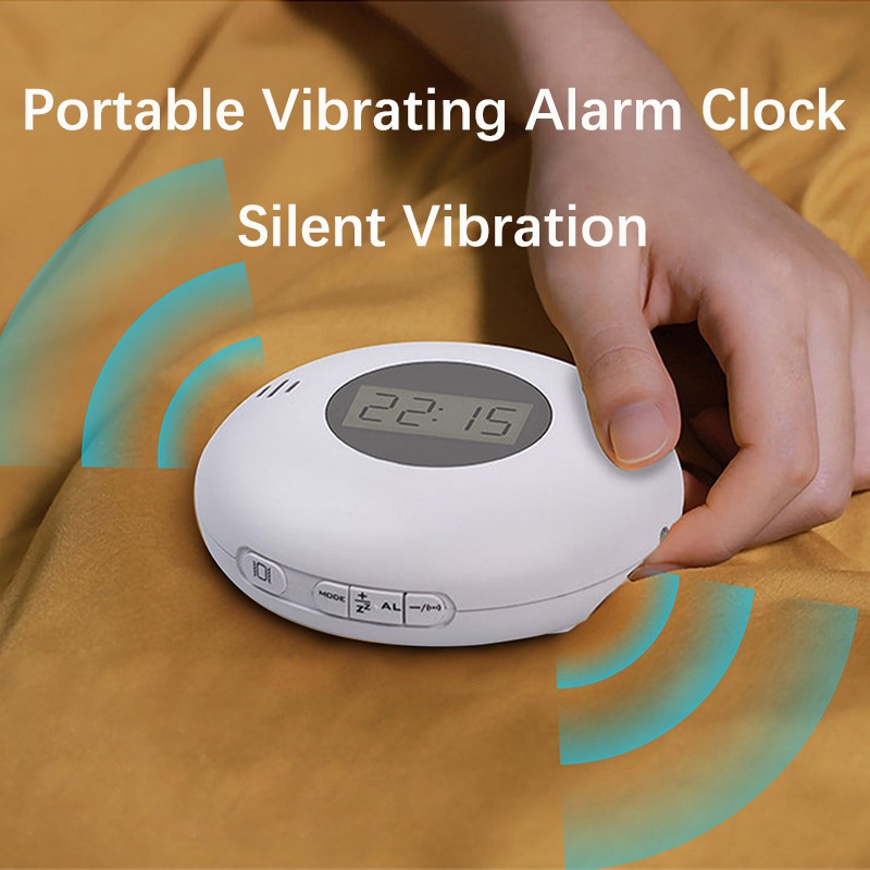 [Vibration Clock] Portable Vibrating Alarm Clock Bed Shaker Under ...