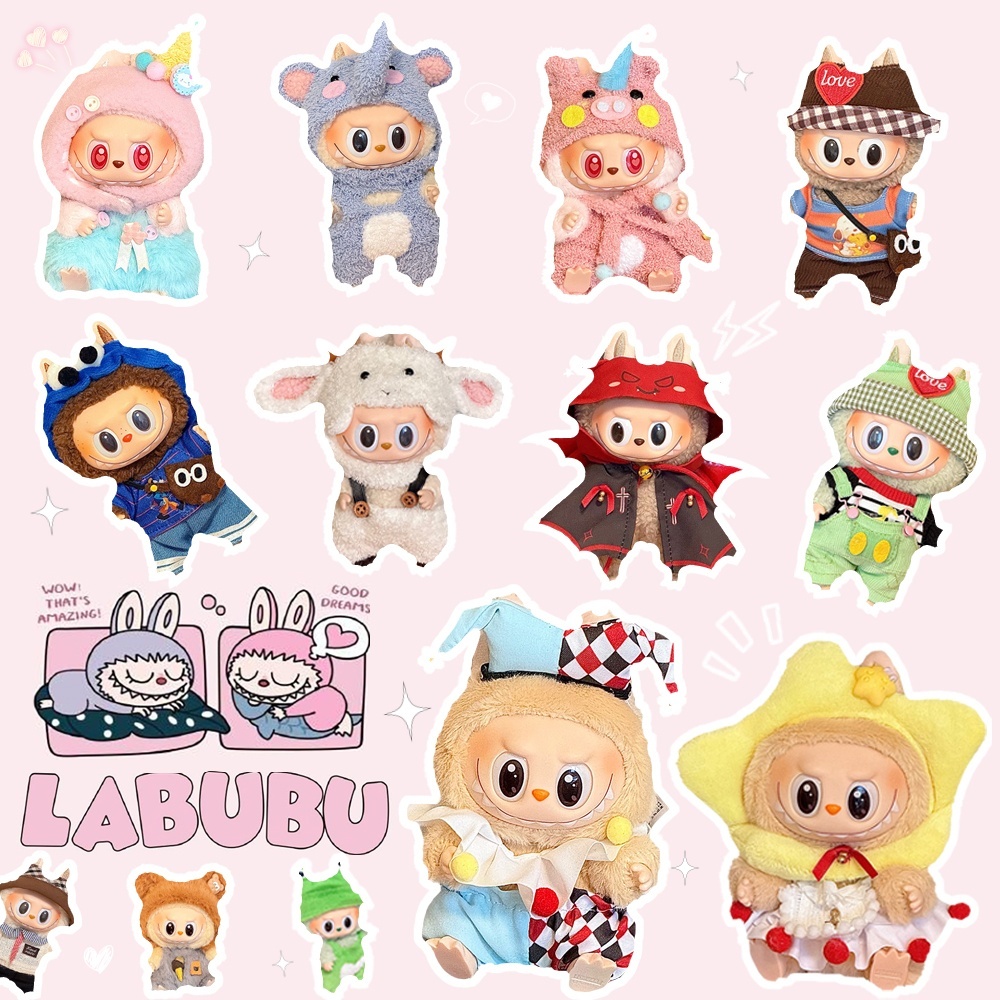 Labubu Clothes v1 v2 Labubu doll Clothes labubu v1clothes labubu v2 ...