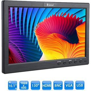 10 Inch Monitor 1024x600 Small Display HD TFT LCD Display Screen ...