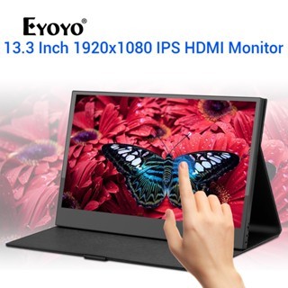 Eyoyo 13.3" Portable Touch Screen Monitor - 1080P IPS HDMI Second ...