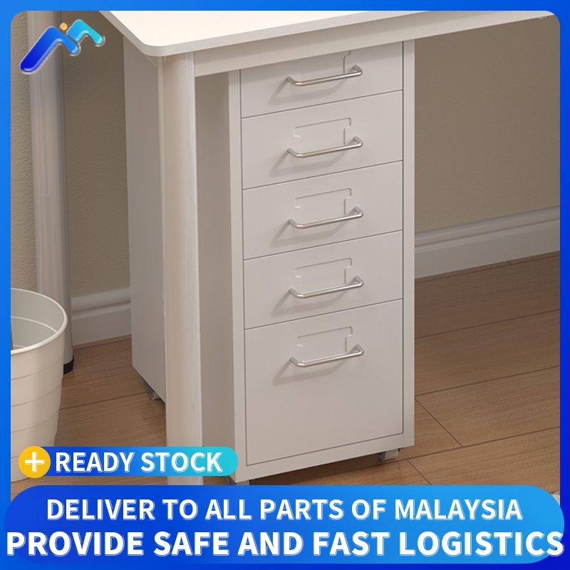 Metal File Cabinet With Drawer Mobile Office Storage Large capacity ...