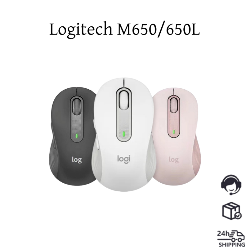 Logitech Signature M650 / M650 L Wireless Mouse | Silent Touch ...
