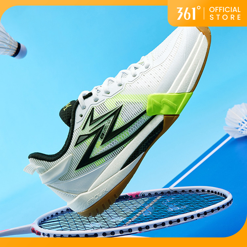 【361 Degrees】 Men Badminton Training Shoes Breathable Non-Slip ...