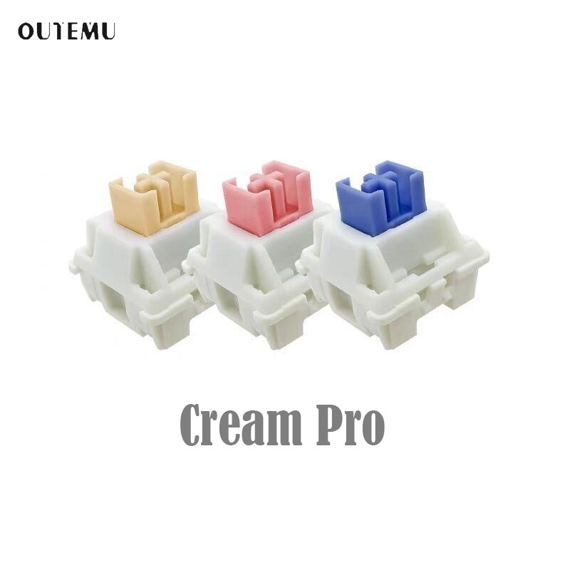 -LW- OUTEMU Switch Cream Pro Series Customization Mechanical Keyboard ...